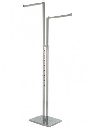 2 Way Rack With Straight Arms – Acme Shelving & Store Fixtures