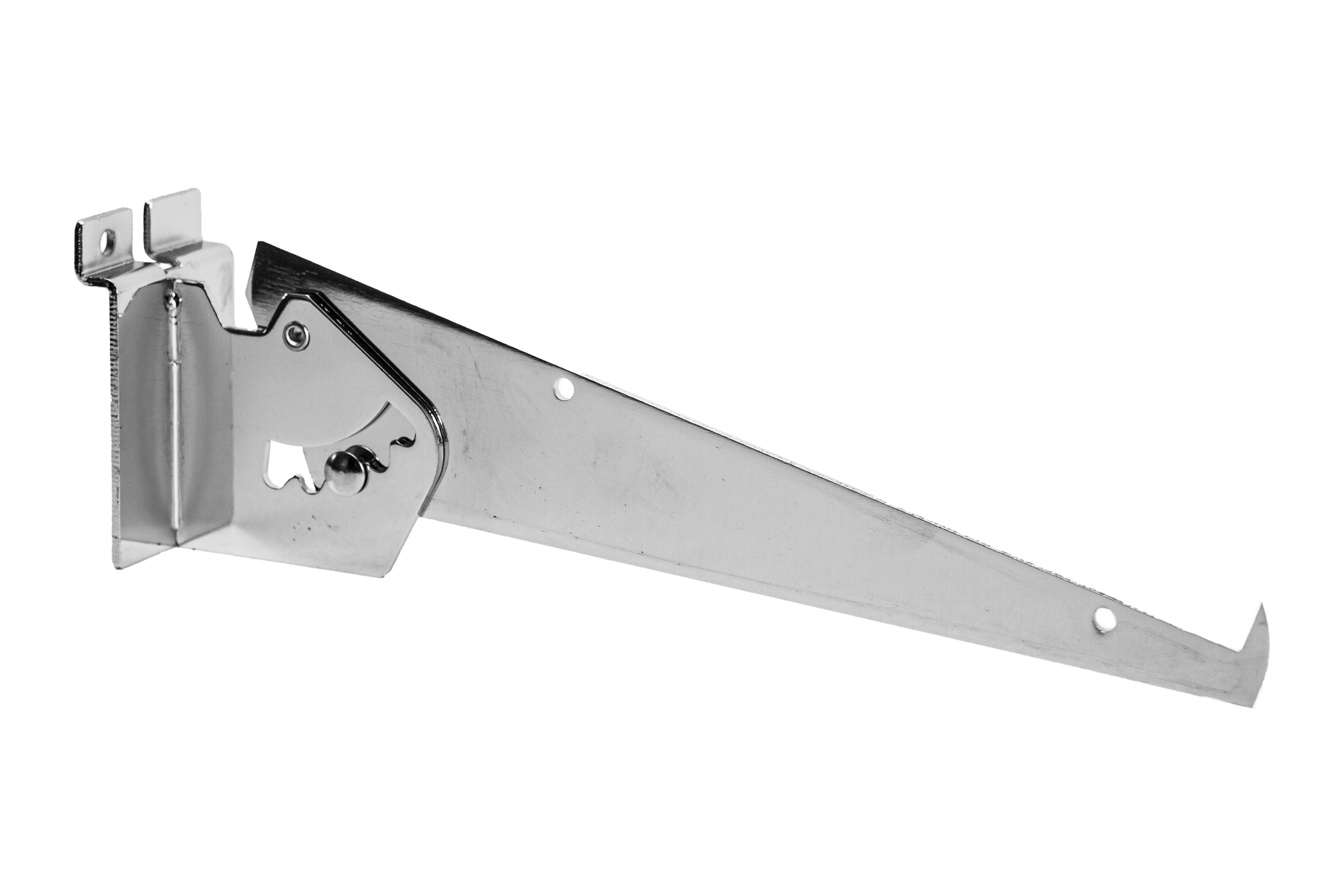 Slatwall Adjustable Glass Bracket – Acme Shelving & Store Fixtures