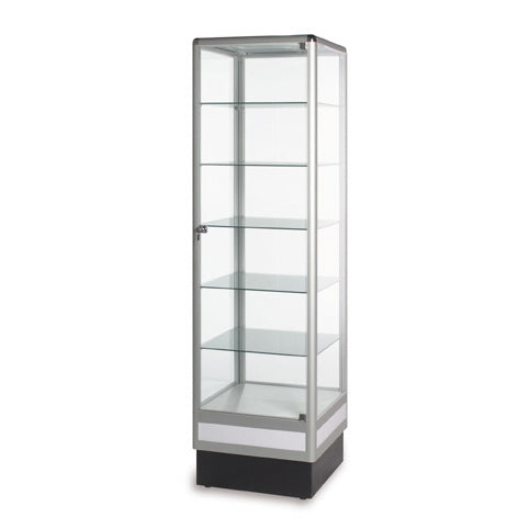 Full Vision Glass Enclosed Tower Showcase For Sale | ACME Shelving ...